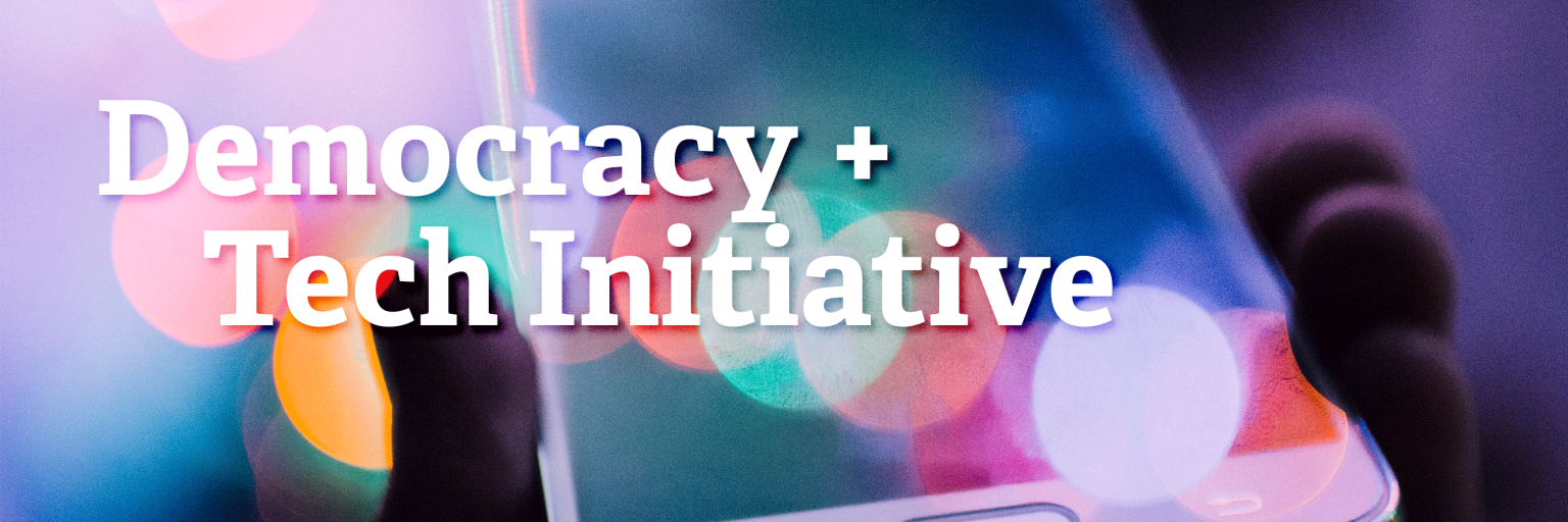Democracy + Tech Initiative - DFRLab