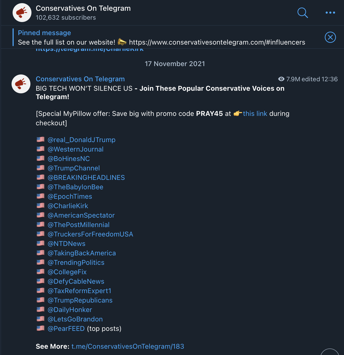 Understanding Telegram’s ecosystem of far-right channels in the US - DFRLab