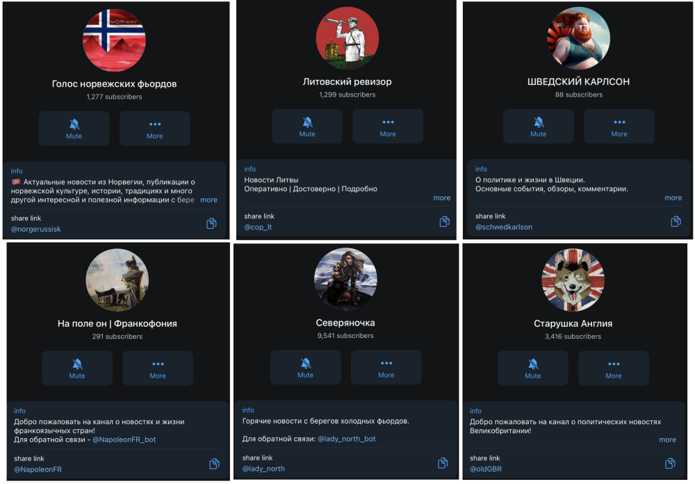 Coordinated Telegram channels aggregate anti-Ukrainian news from around ...
