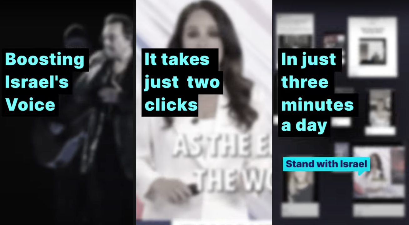 Online tool helps social media accounts amplify pro-Israel messages ...