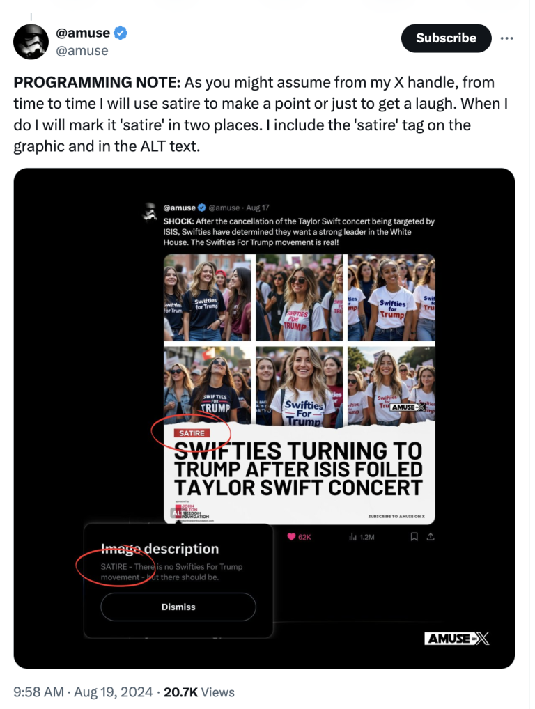 Fake it off: AI-generated Taylor Swift pics spark controversy - DFRLab