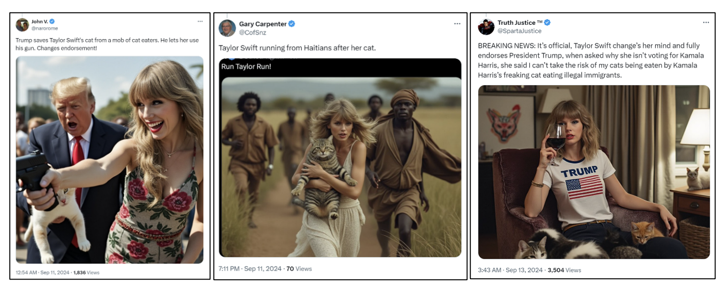 Fake it off: AI-generated Taylor Swift pics spark controversy - DFRLab