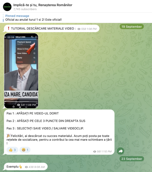 Rise of unknown Romanian presidential candidate preceded by Telegram ...